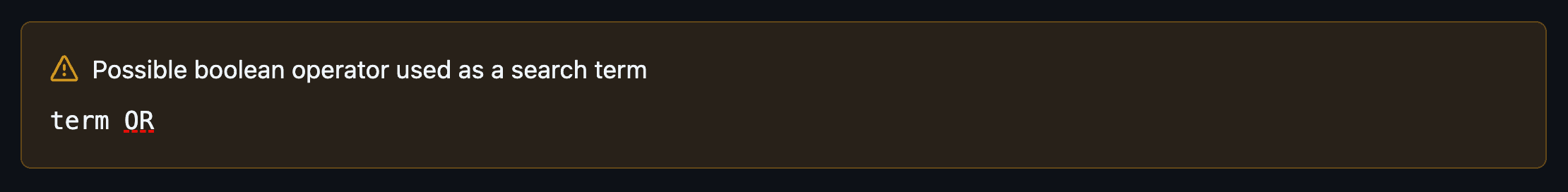 Structured search queries for web UIs, part 1: the dream | jsh